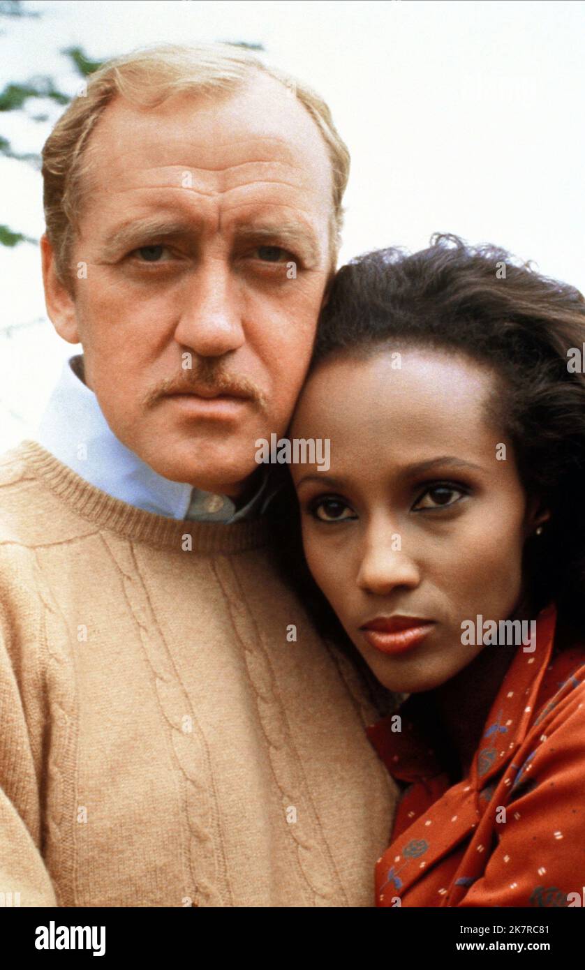 Nicol Williamson & Iman Film The Human Factor (1979) Characters: Maurice Castle, Sarah Director ...