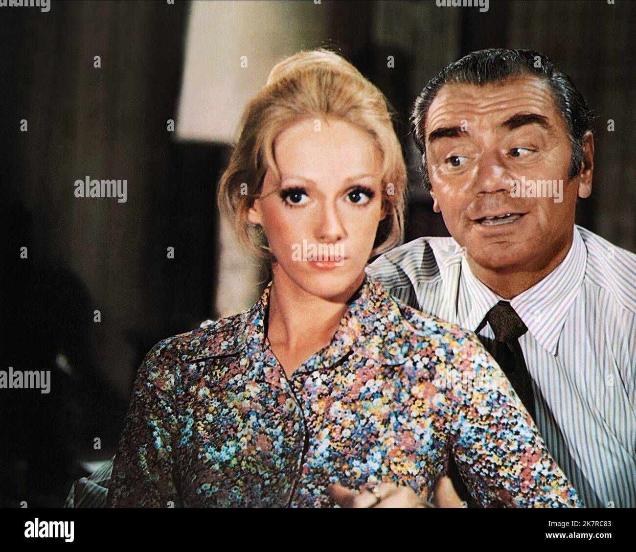 Sondra Locke & Ernest Borgnine Film Willard (1970) Characters: Joan, Al ...