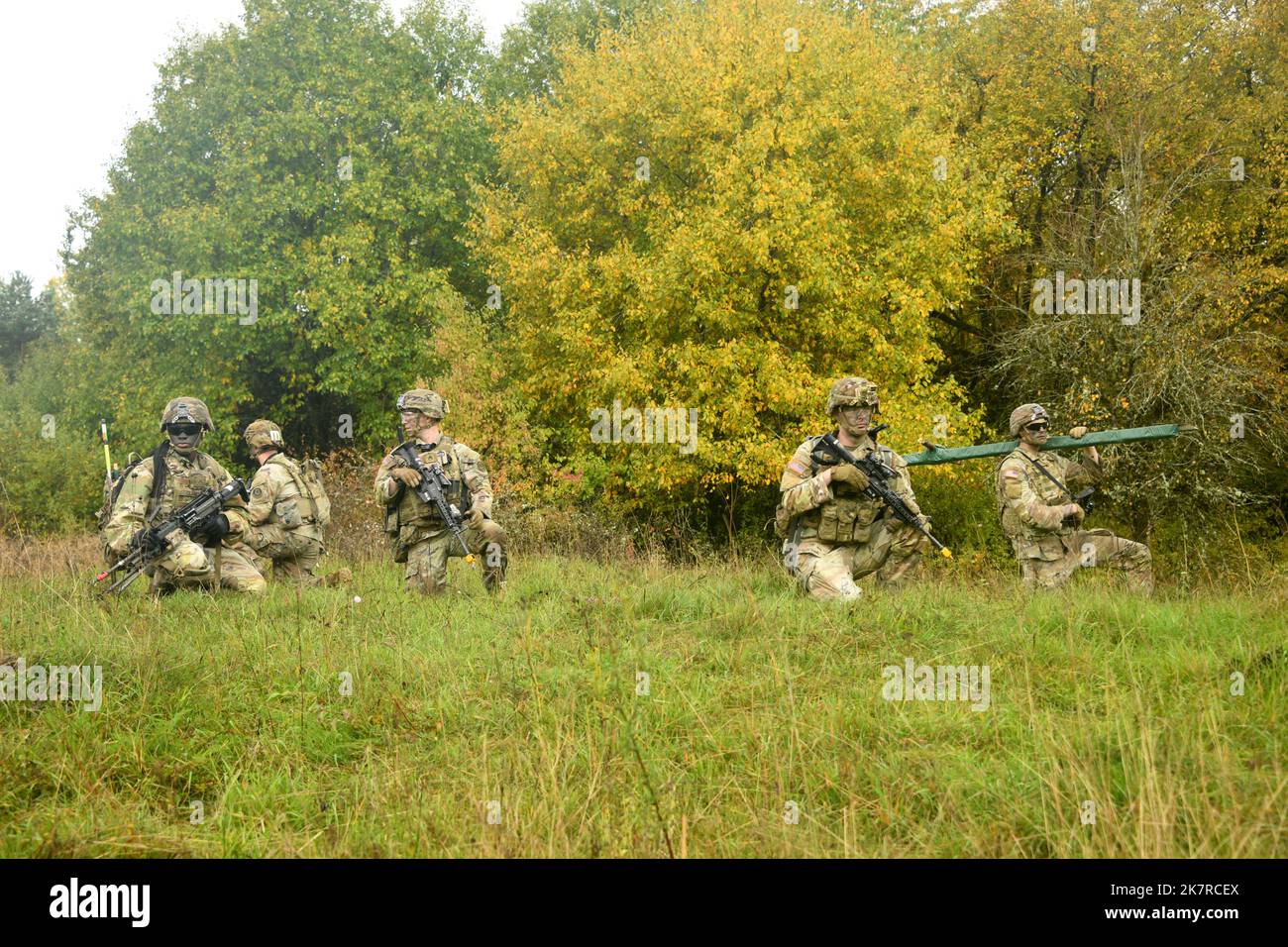 U.S. Soldiers assigned to 1st Platoon, Argonaut Troop, Regiment ...
