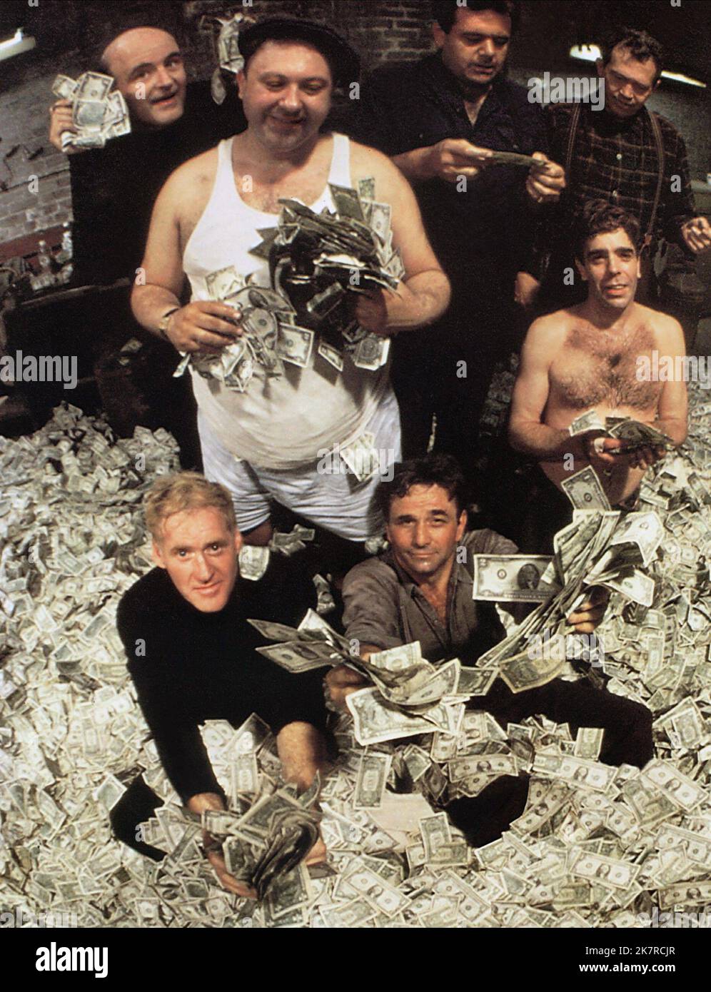 Peter Boyle, Paul Sorvino, Warren Oates & Peter Falk Film: The Brinks ...
