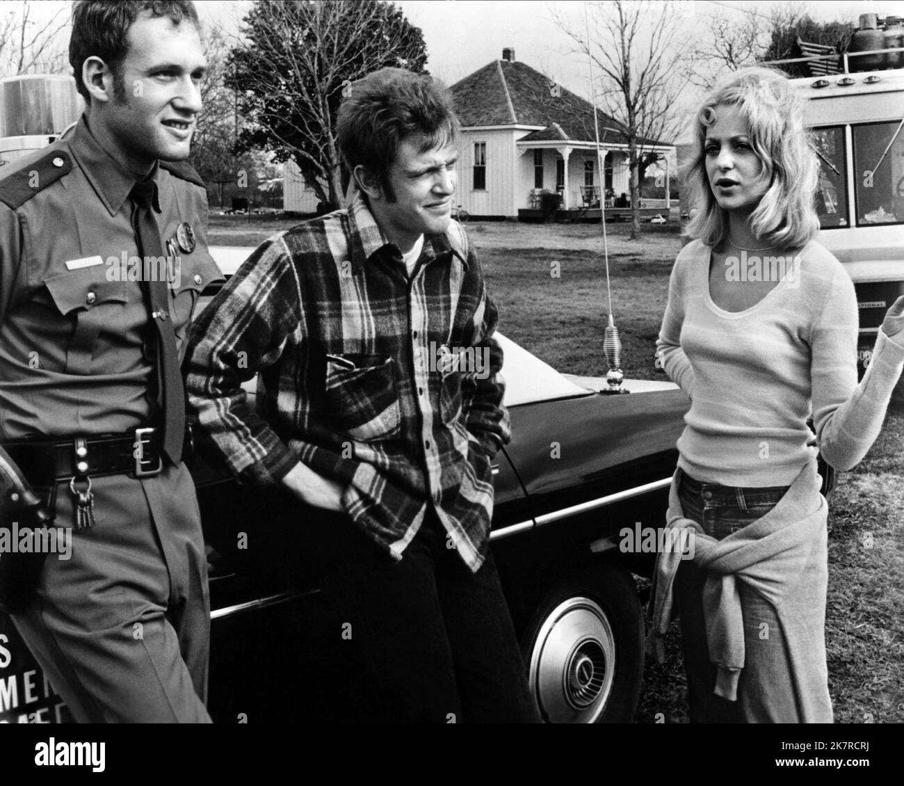 Michael Sacks, William Atherton & Goldie Hawn Film: The Sugarland Express (USA 1974) Characters ...