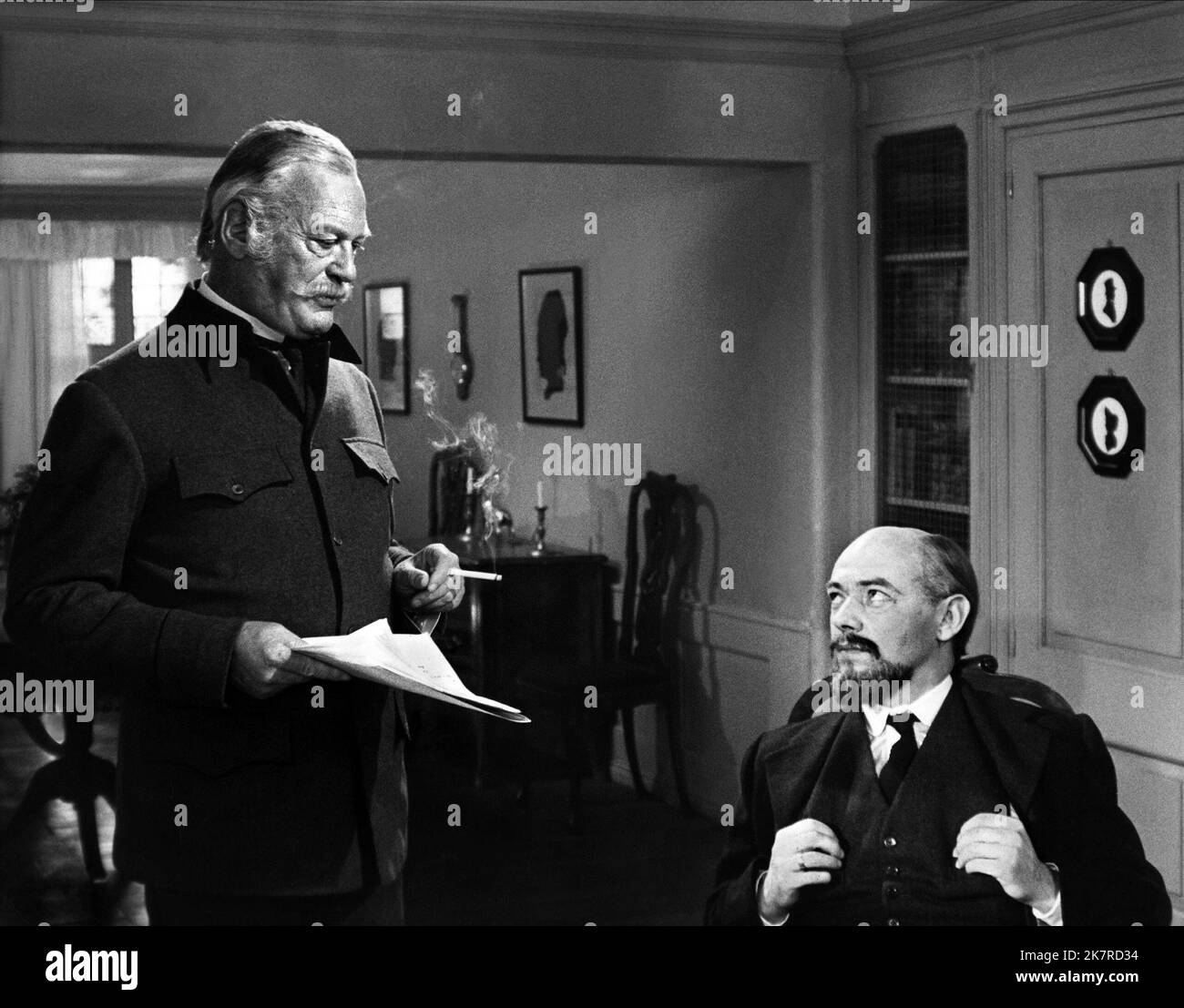Curd Jurgens & Michael Bryant Film Nicholas And Alexandra (1971 ...