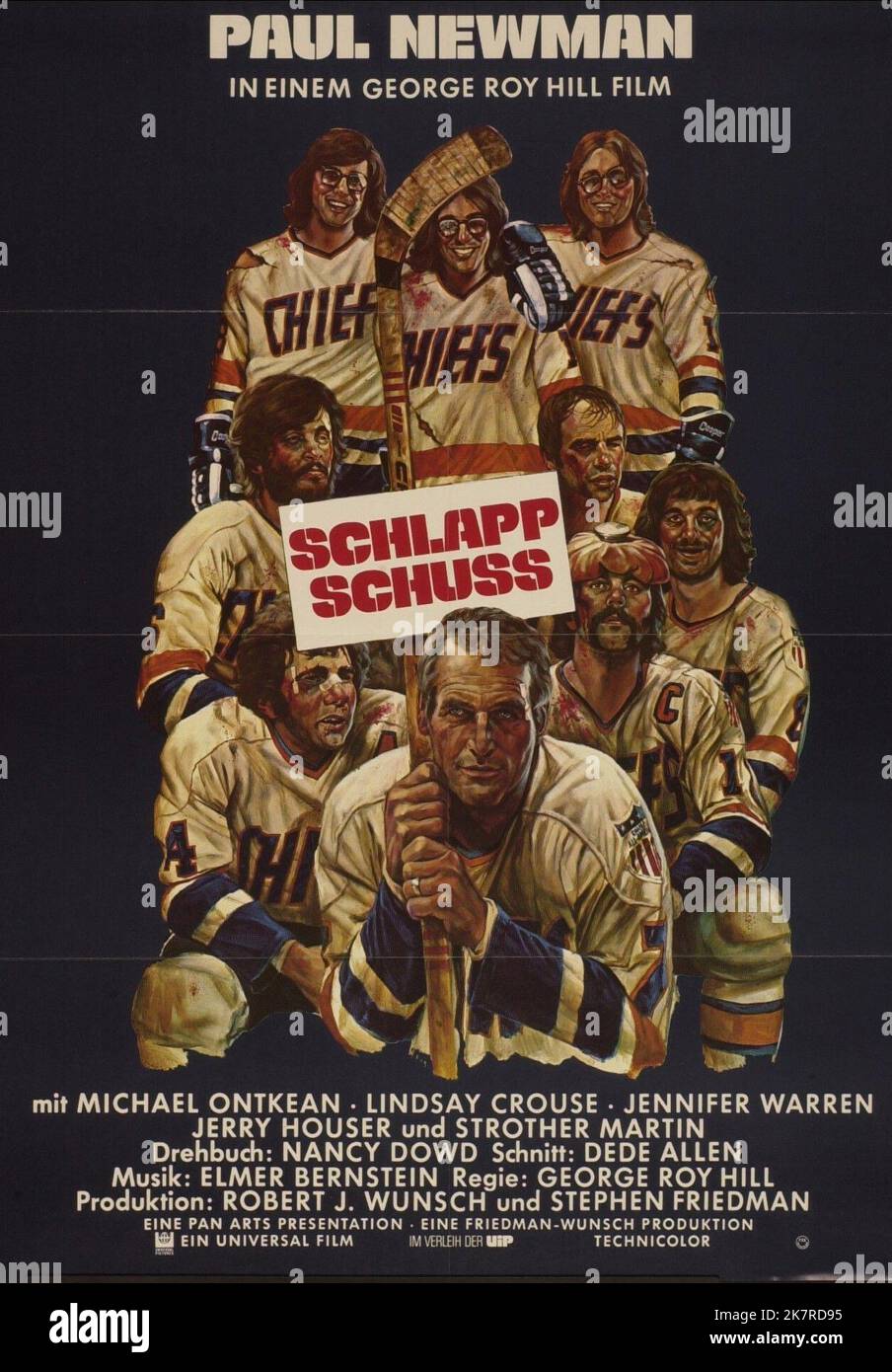 Paul Newman Film Slap Shot (1975) Characters: Reggie 'Reg' Dunlop ...