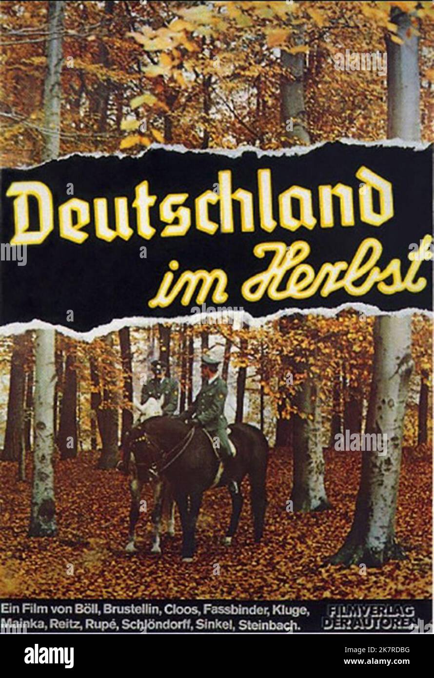 Deutschland im herbst 1978 hi-res stock photography and images - Alamy