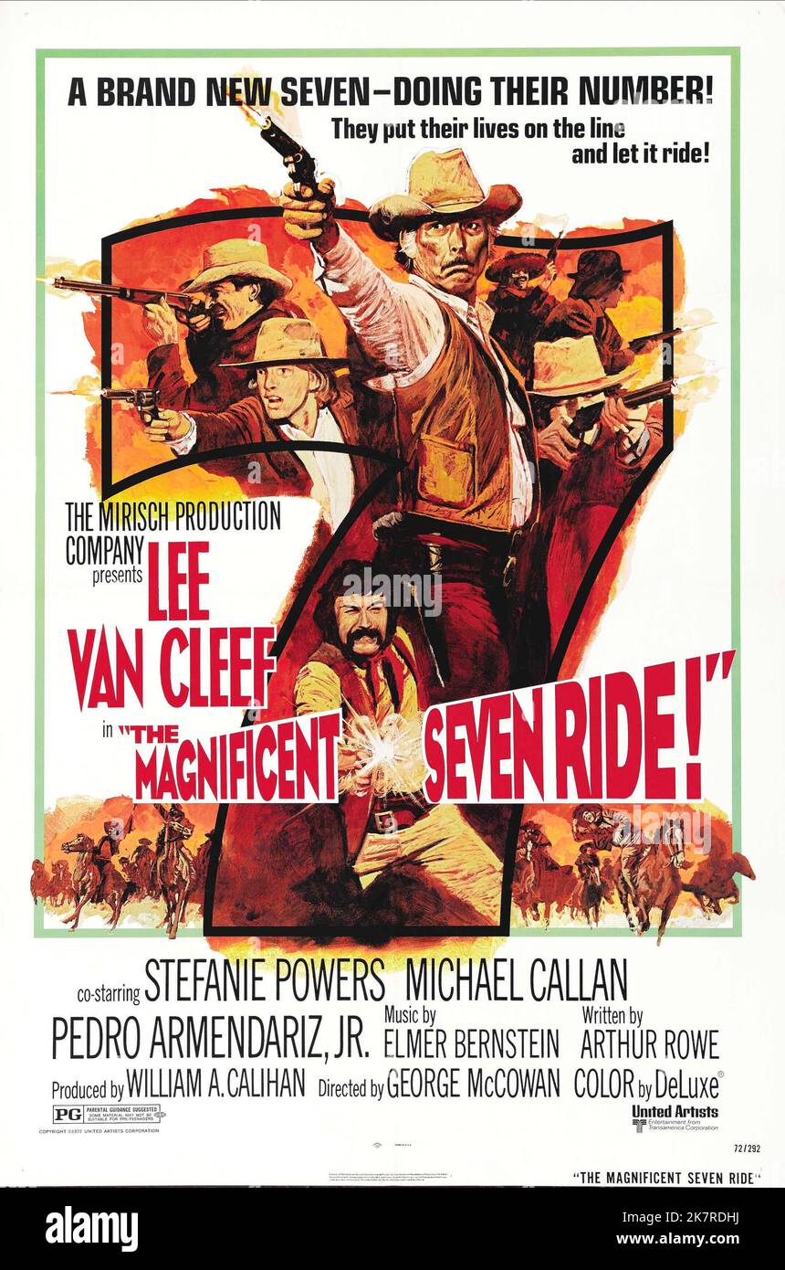 The magnificent seven poster hi-res stock photography and images - Alamy