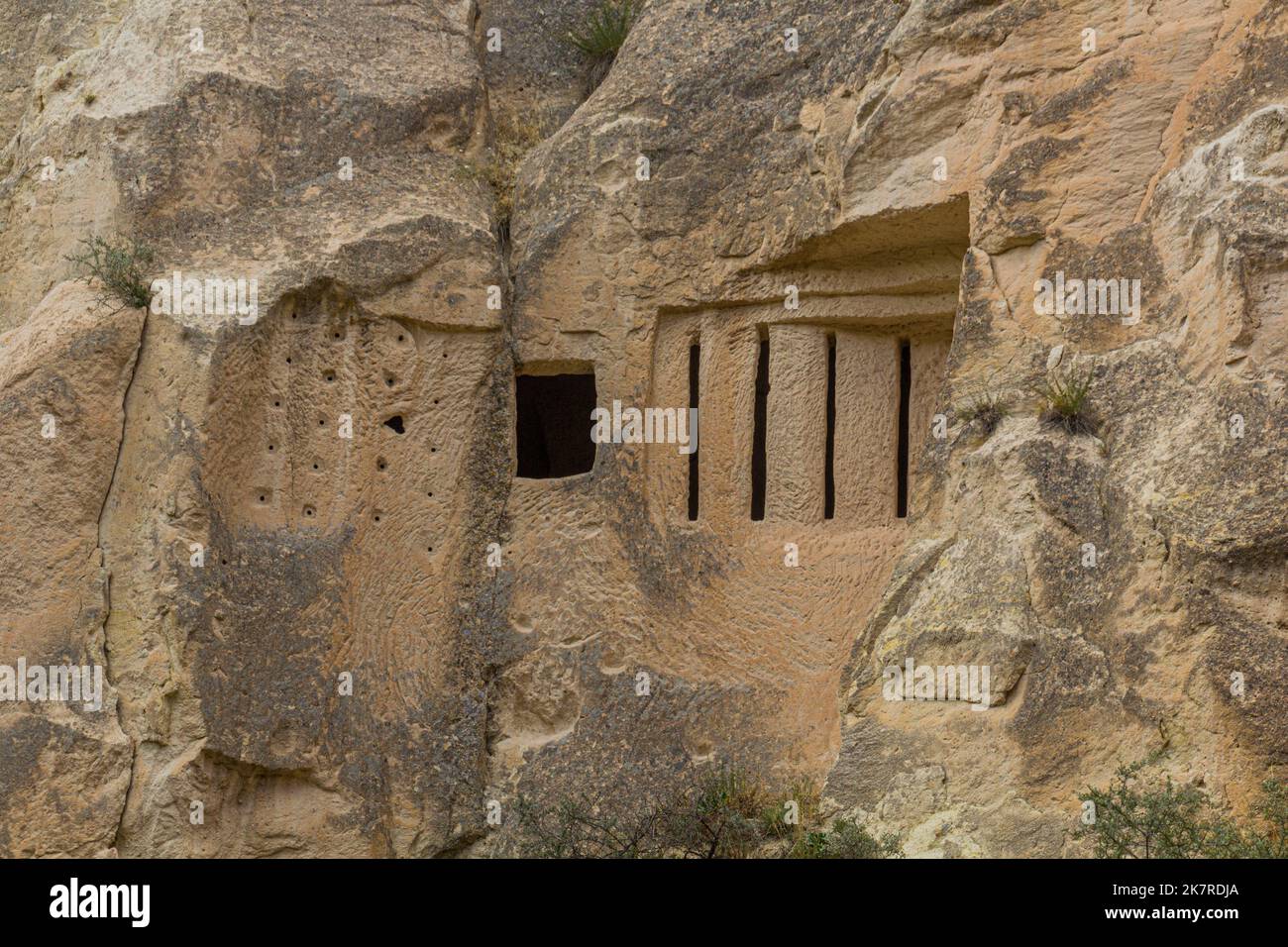 Cave pigeon houses in Cappadocia, Turkey Stock Photo - Alamy