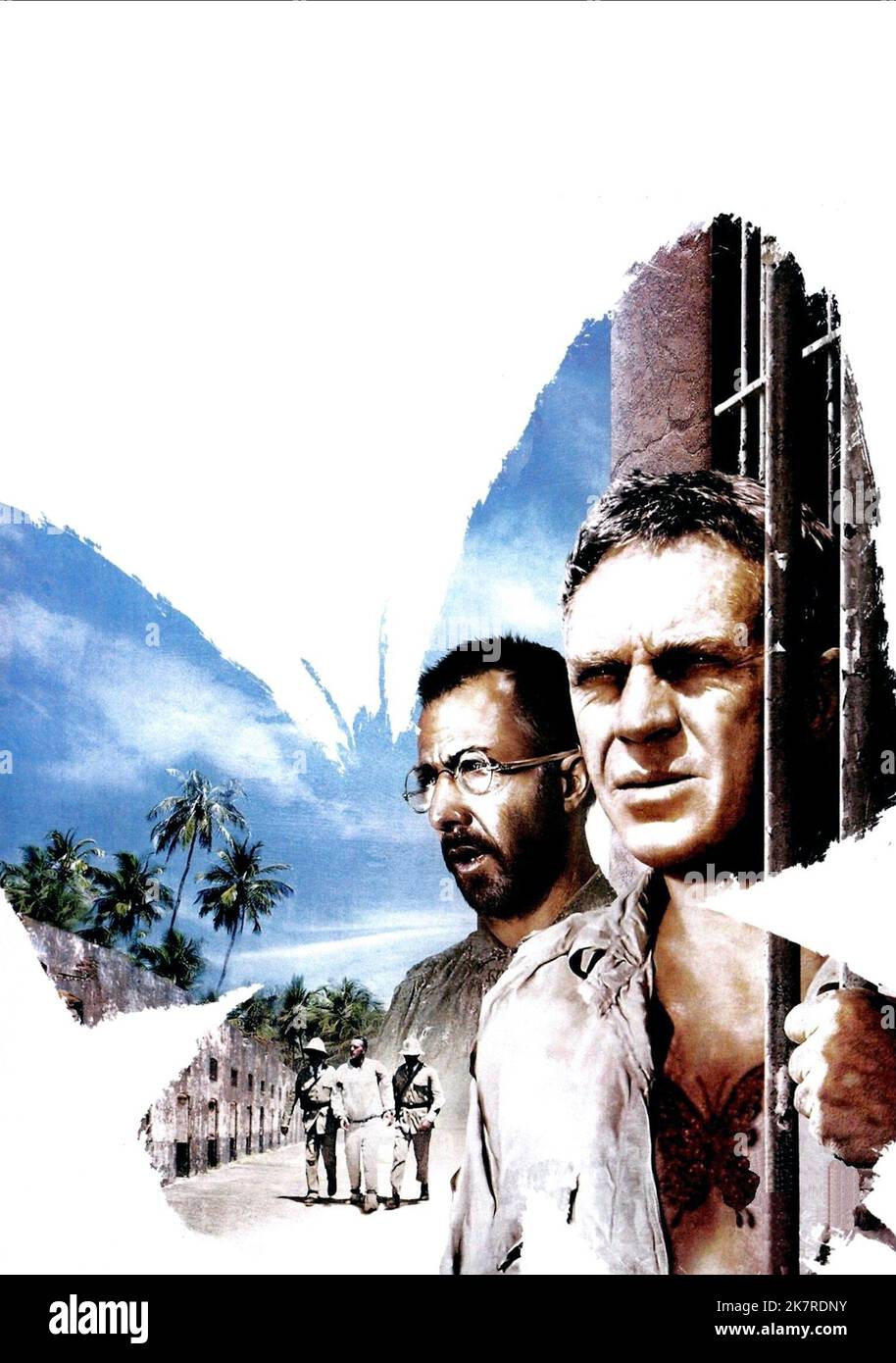 Dustin Hoffman & Steve Mcqueen Film: Papillon (1975) Characters: Louis ...