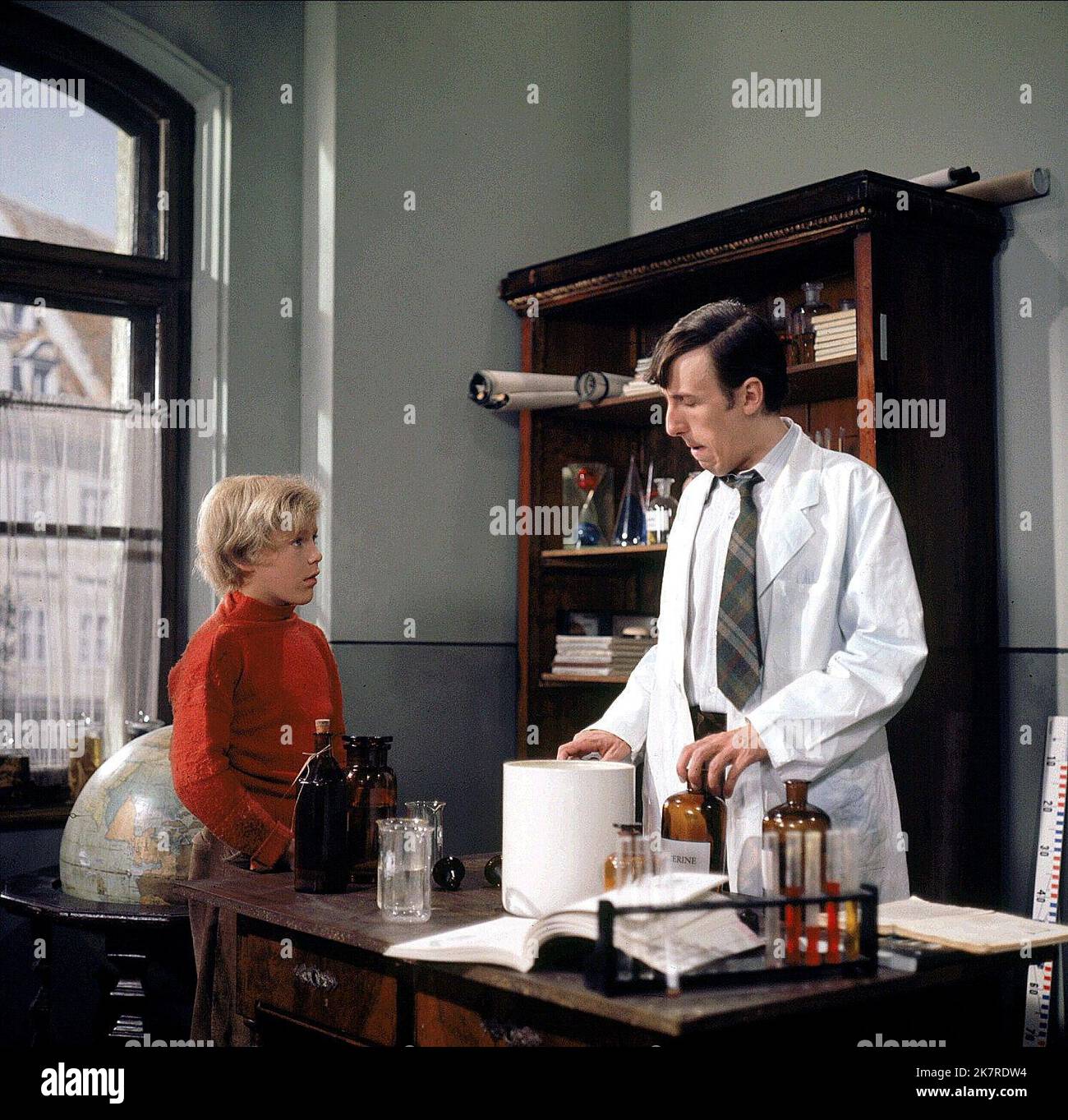 Peter Ostrum & David Battley Film Willy Wonka & The Chocolate Factory ...