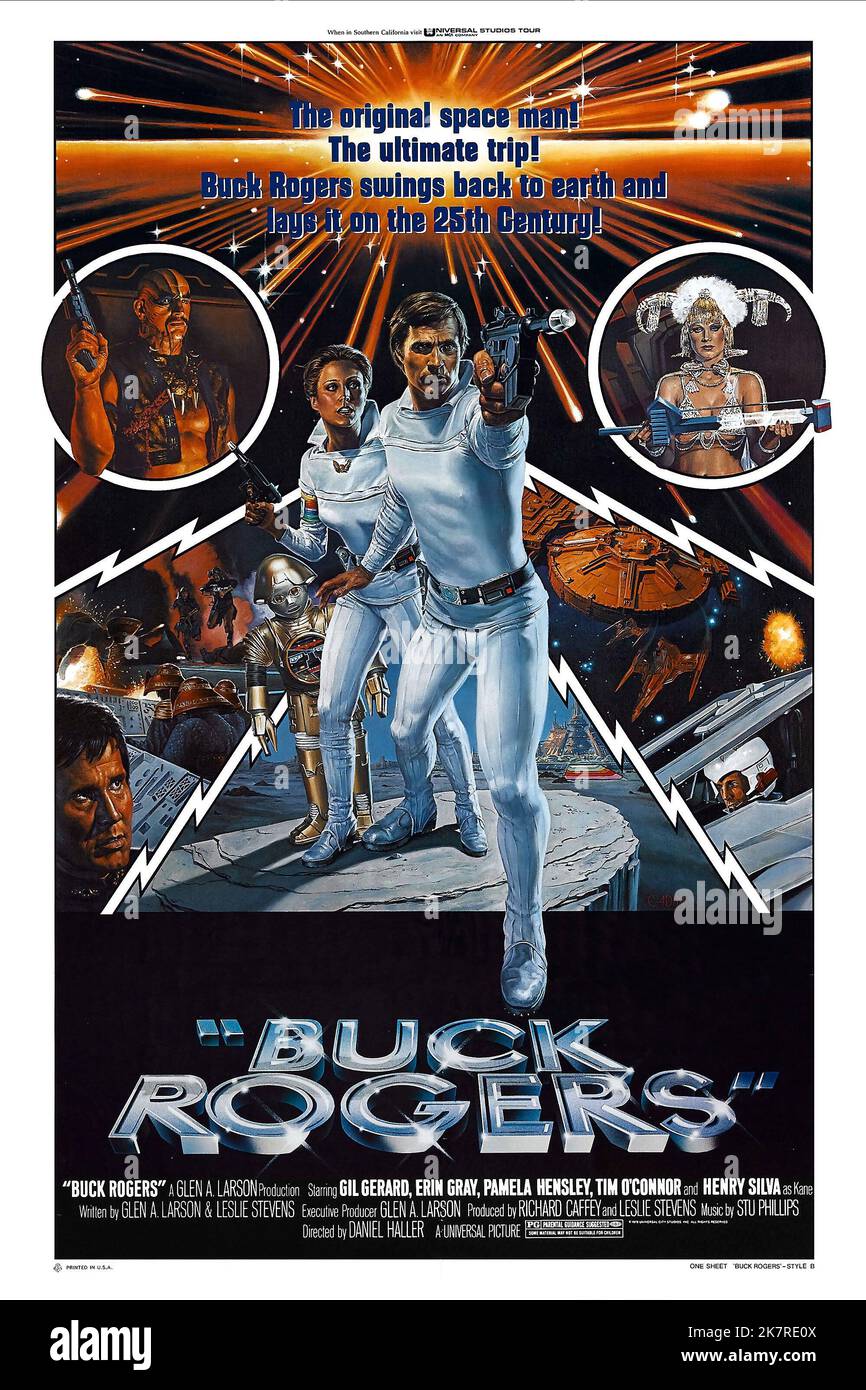 Erin Gray & Gil Gerard Movie Poster Film: Buck Rogers In The 25th ...