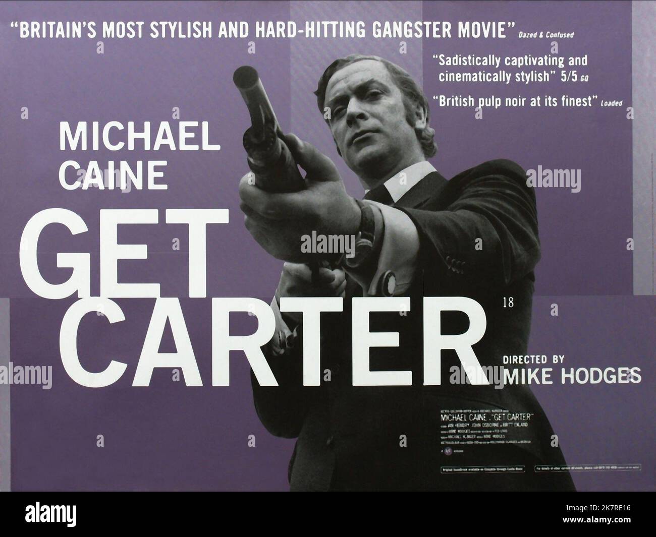 Michael Caine Poster Film Get Carter (1972) Characters: Jack Carter ...