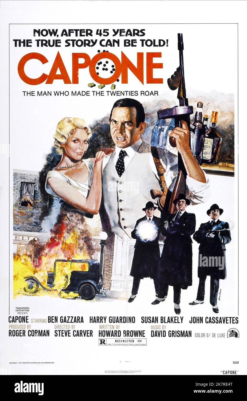 Susan Blakely & Ben Gazzara Poster Film Capone (1975) Characters: Iris ...