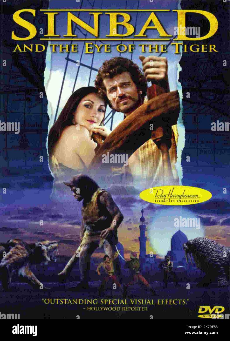Jane Seymour & Patrick Wayne Poster Film Sinbad & The Eye Of The Tiger ...
