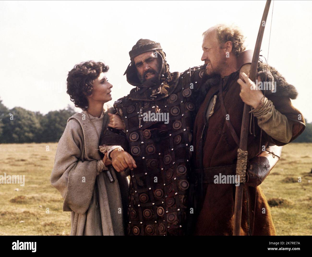Audrey Hepburn, Sean Connery & Nicol Williamson Film: Robin And Marian ...