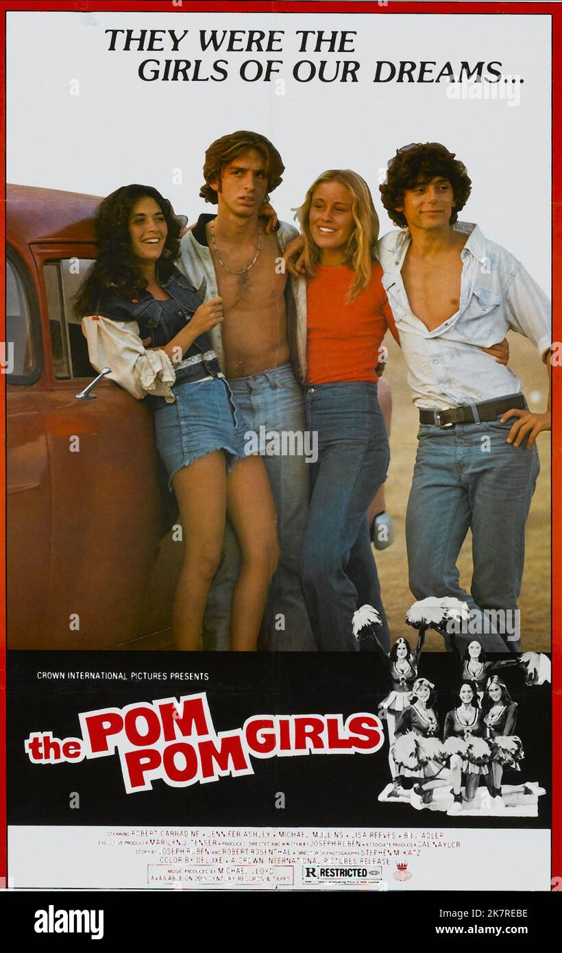 Movie Poster Film: The Pom Pom Girls (1976) Director: Joseph Ruben 05 ...