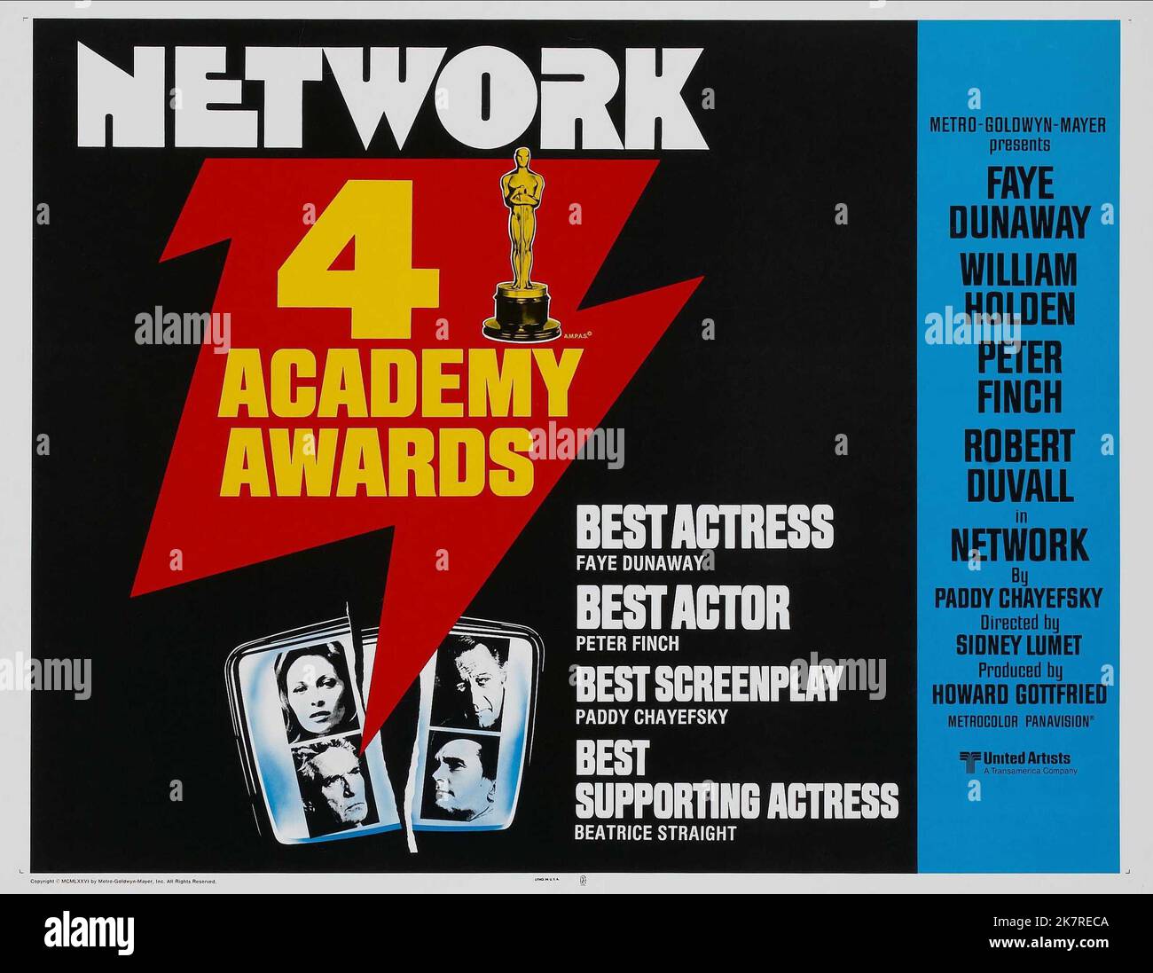 Movie Poster Film Network (USA 1976) Director: Sidney Lumet 14 November ...