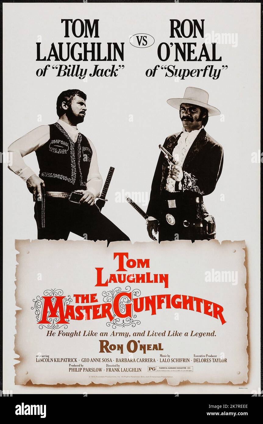 Tom Laughlin & Ron O'Neal Film The Master Gunfighter (1975) Characters ...