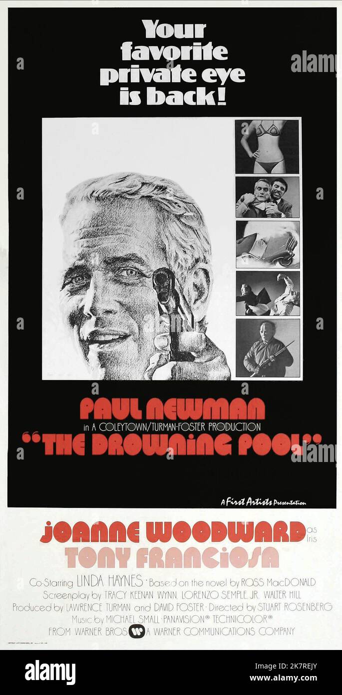 Paul Newman Poster Film: The Drowning Pool (1970) Characters: Lew ...