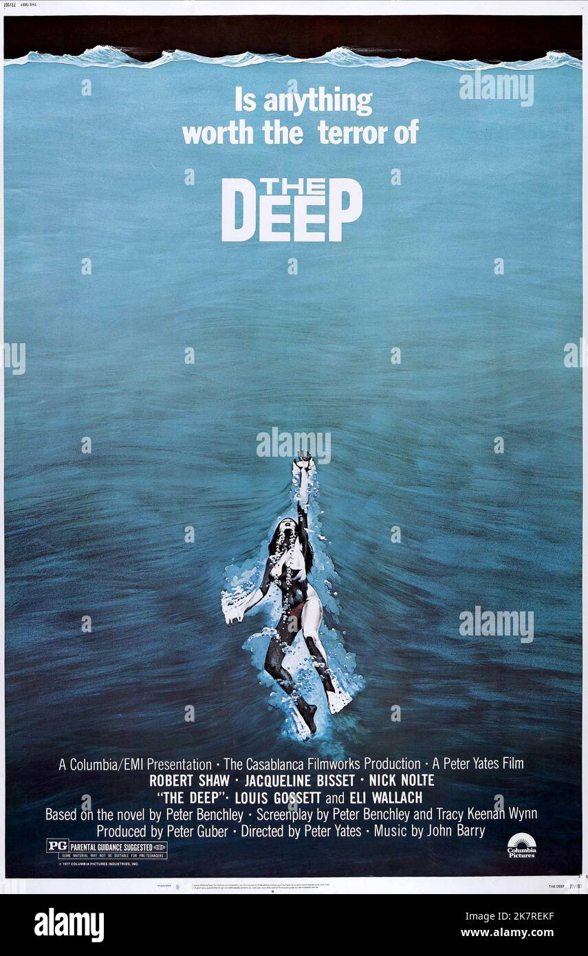 Movie Poster Film The Deep (1977) Director: Peter Yates 17 June 1977 ...