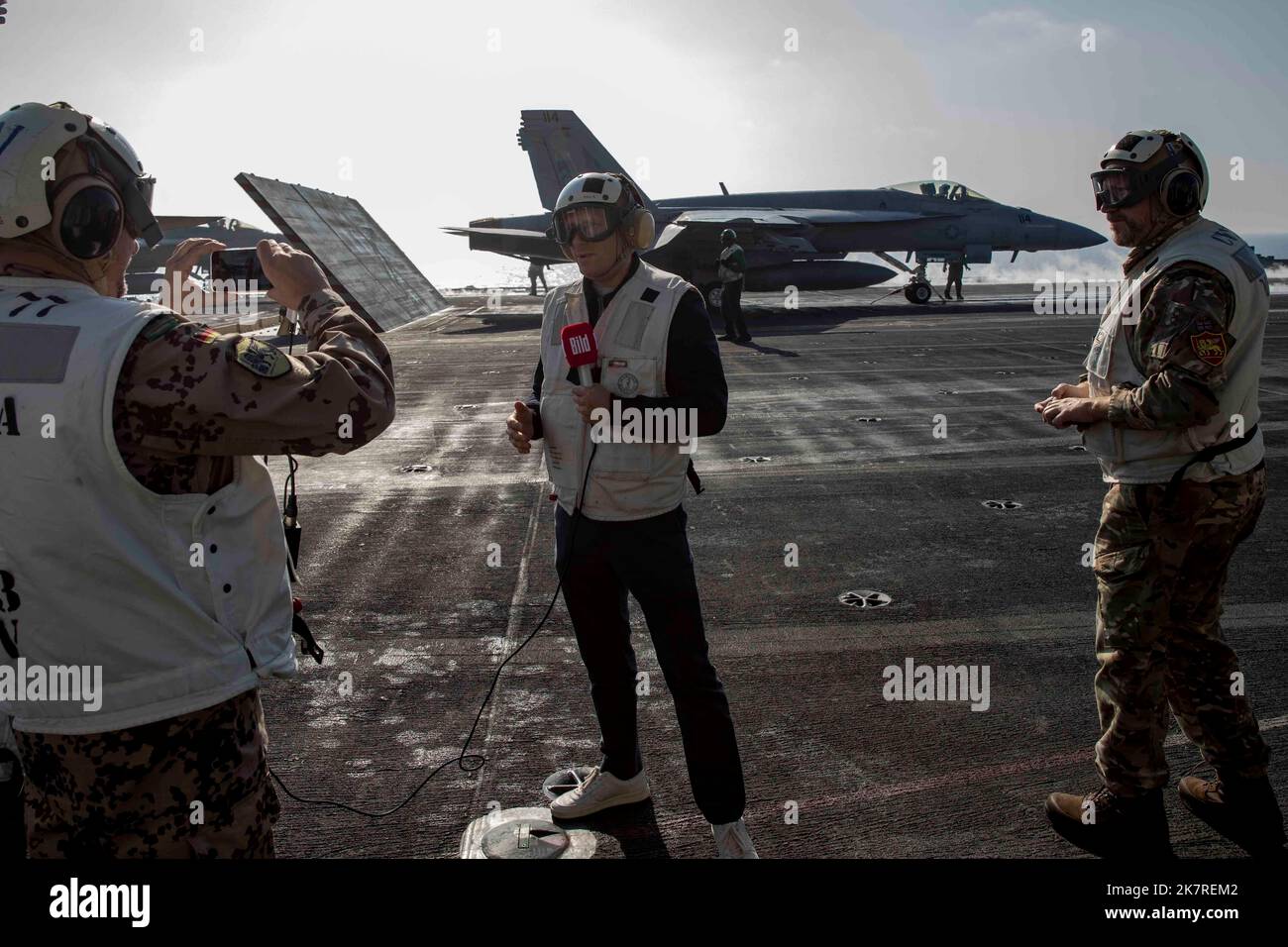 221017-N-MW880-1148 ADRIATIC SEA (Oct. 17, 2022) German Army Lt. Col ...