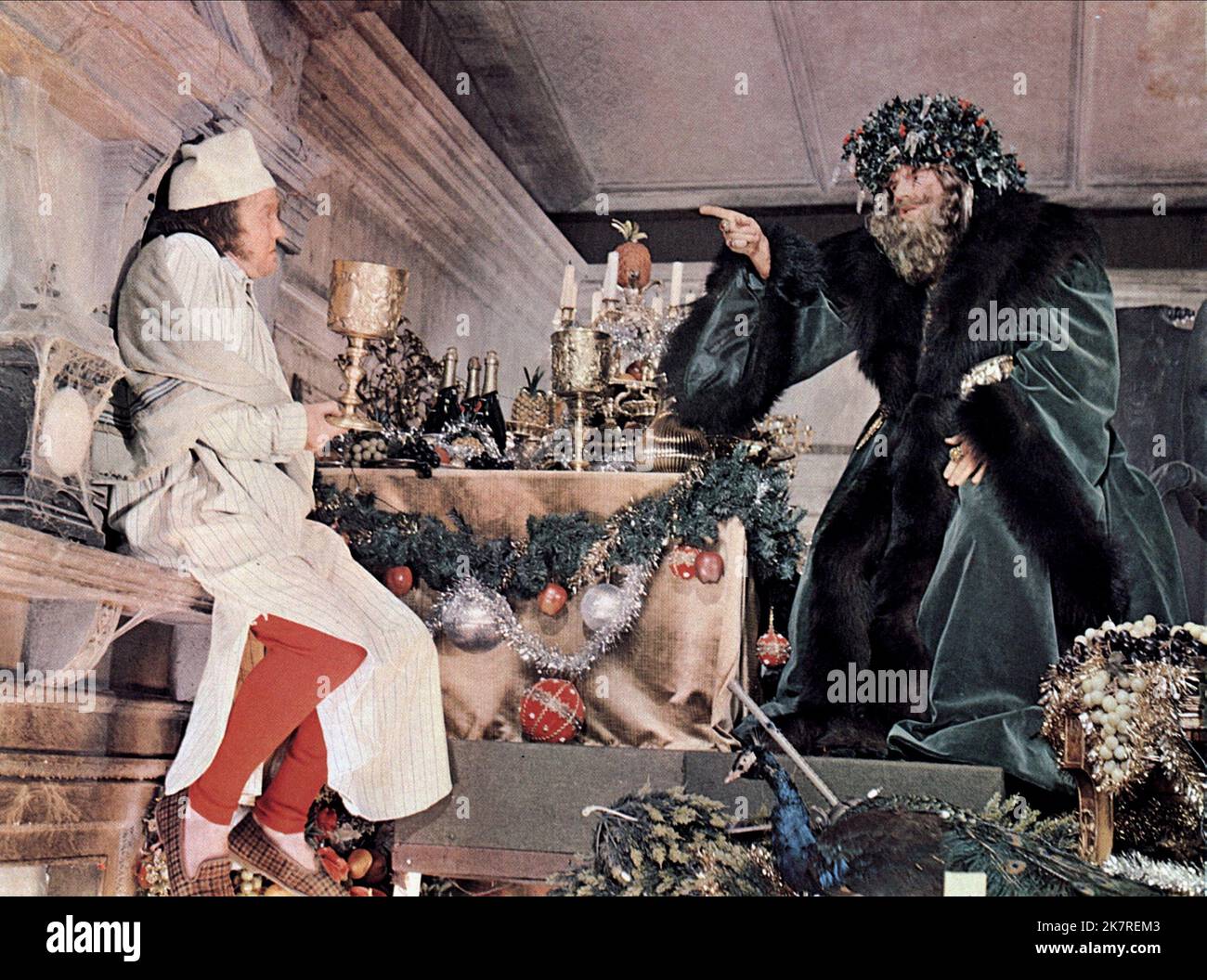 Albert Finney & Kenneth More Film: Scrooge (UK 1970 ...