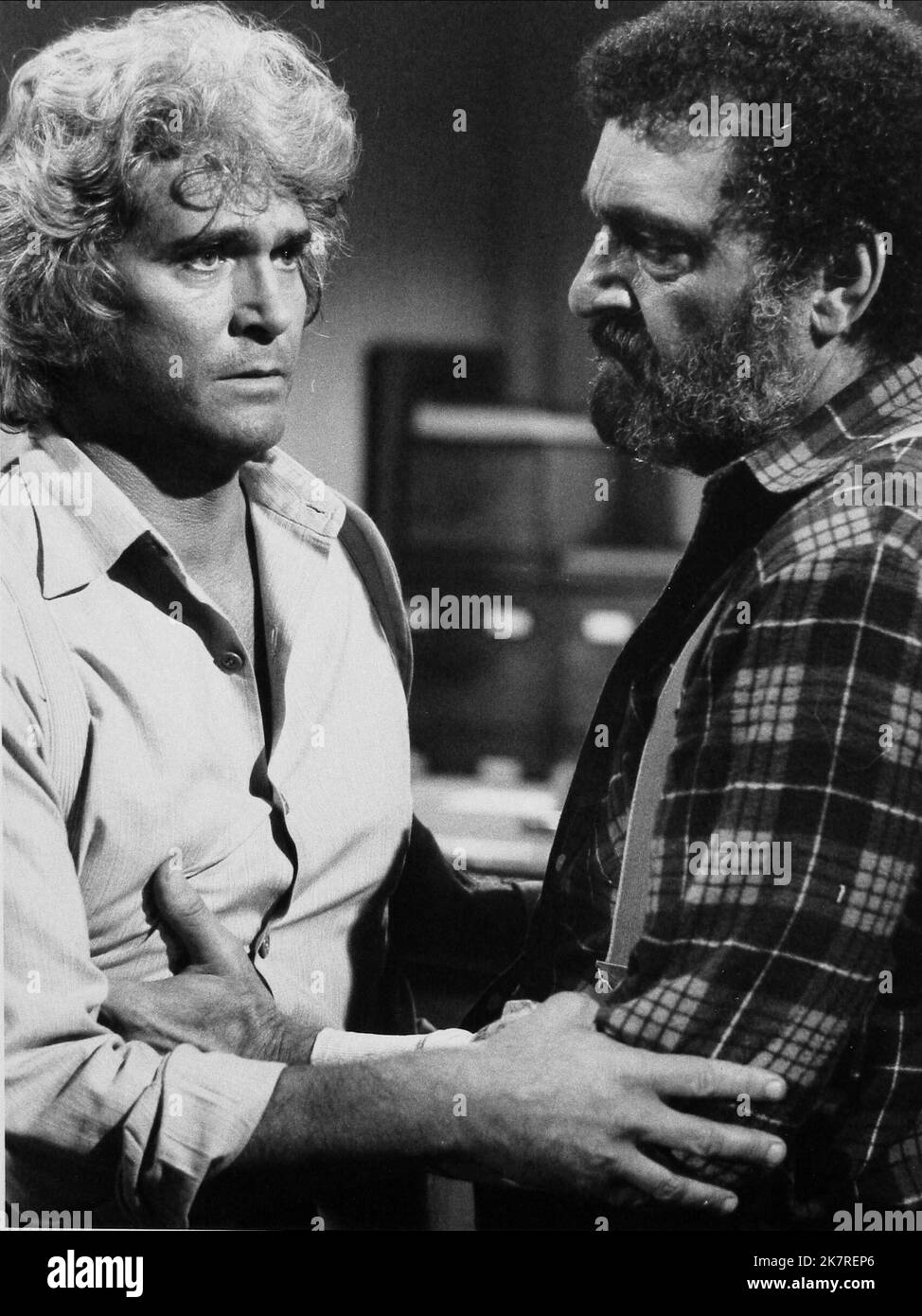 Michael Landon & Victor French Film Little House On The Prairie (TV ...