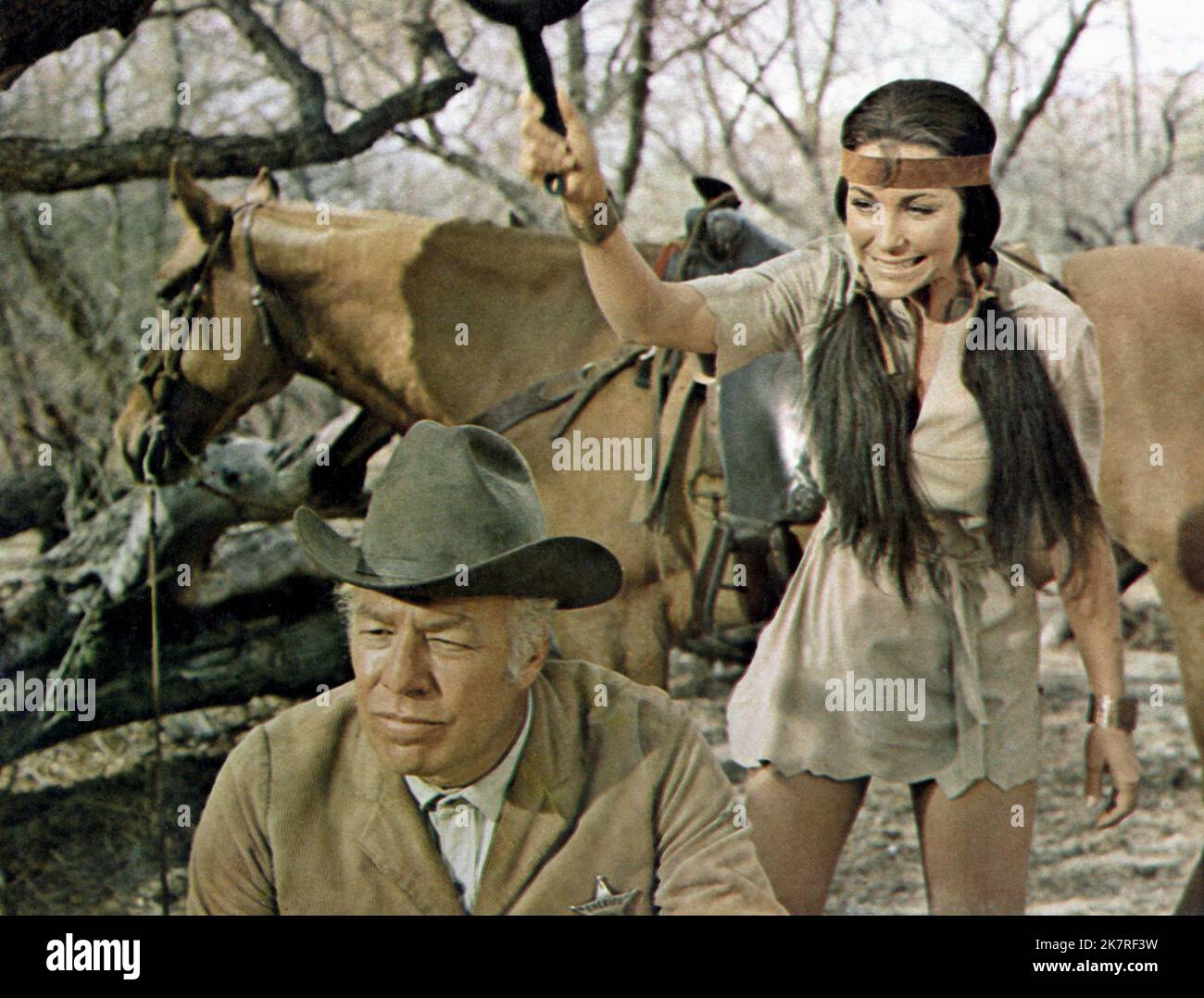 George Kennedy & Michele Carey Film: Dirty Dingus Magee (1976 ...