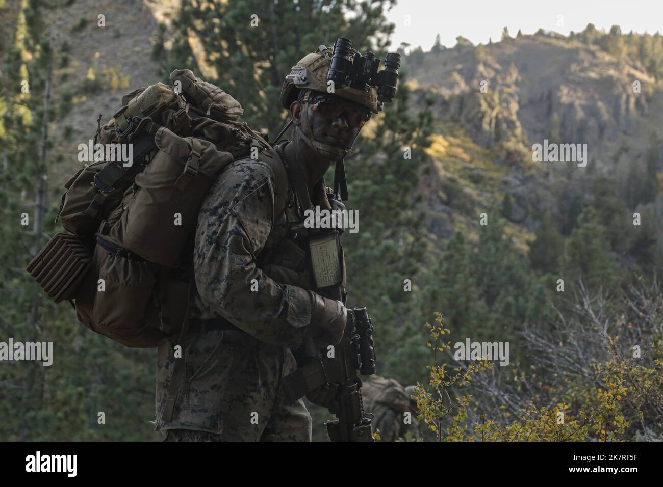 U.S. Marine Sgt. Joshua Rivera, a platoon sergeant with Echo Company ...