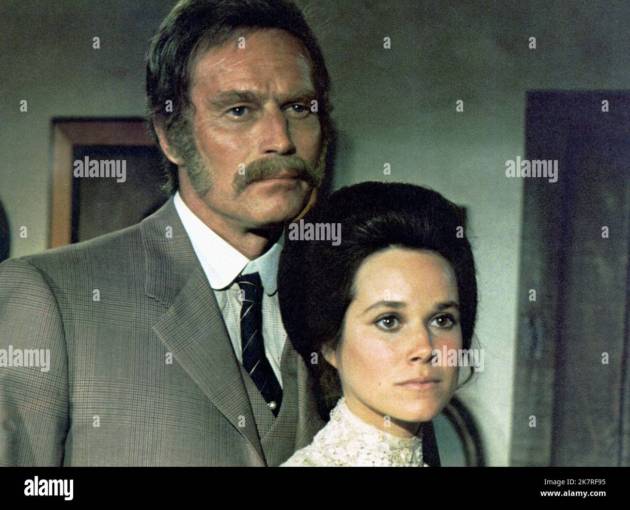 Charlton Heston & Barbara Hershey Film: The Last Hard Men (1975 ...