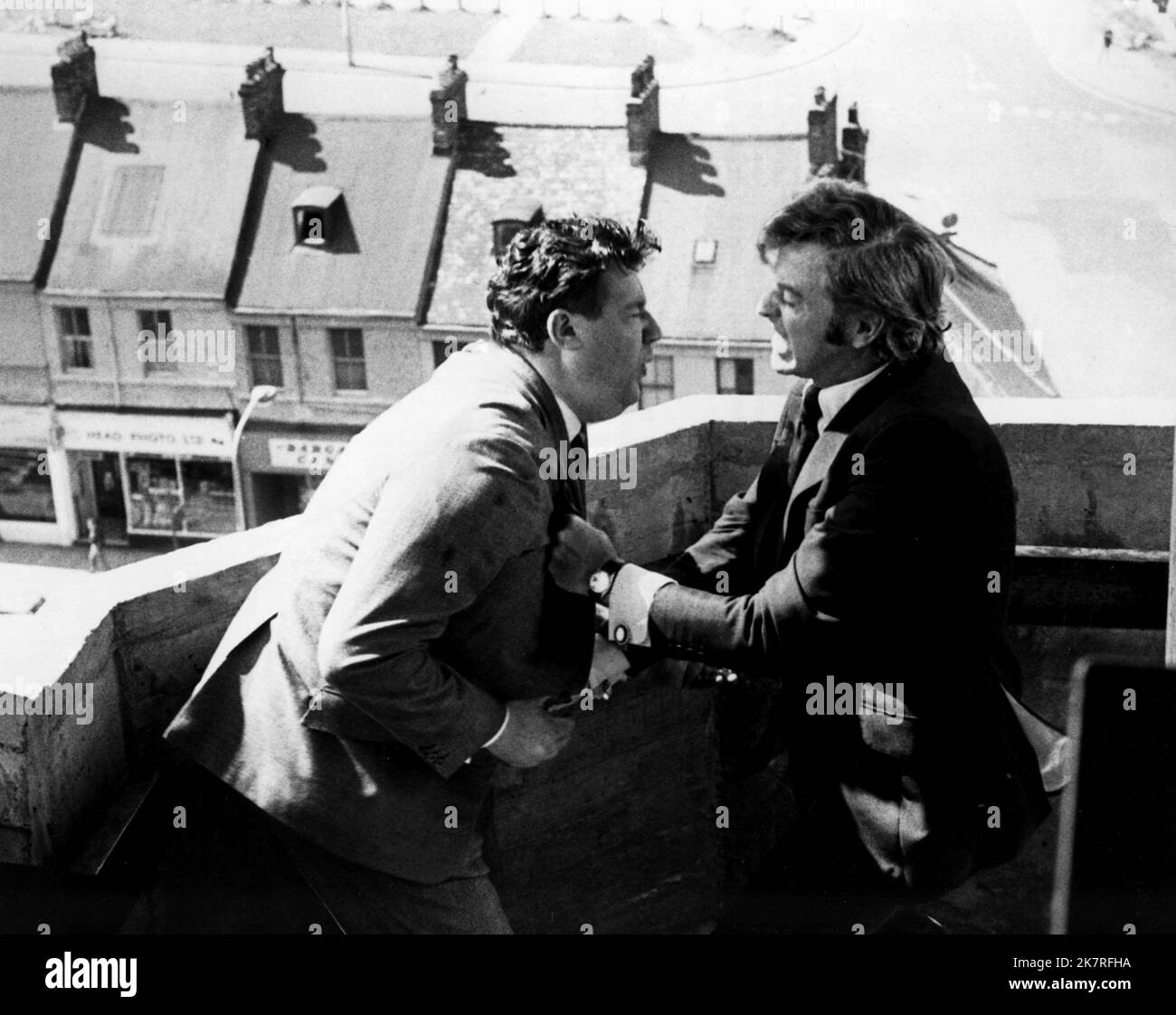 Bryan Mosley & Michael Caine Film Get Carter (1971) Characters: Brumby ...