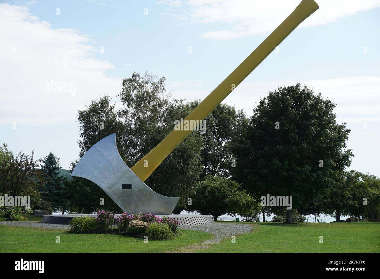 The Big Axe, Nackawic, New Brunswick, Canada Stock Photo - Alamy