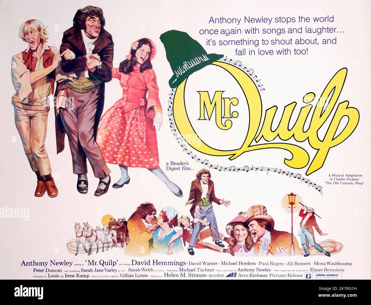 Film Poster Film Mr. Quilp; The Old Curiosity Shop (1972) Director ...