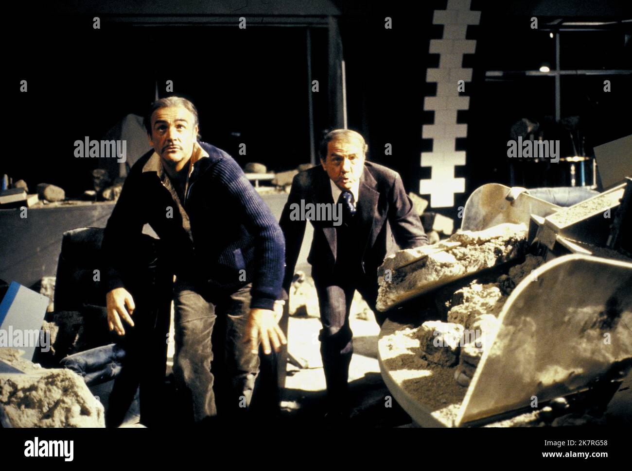 Sean Connery & Karl Malden Film Meteor (1979) Characters: Dr. Paul ...