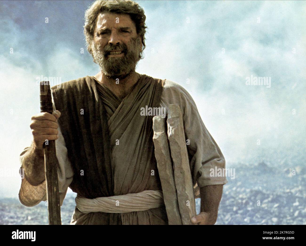 Burt Lancaster Film Moses The Lawgiver (TV-MINISERIE) Characters: Moses ...