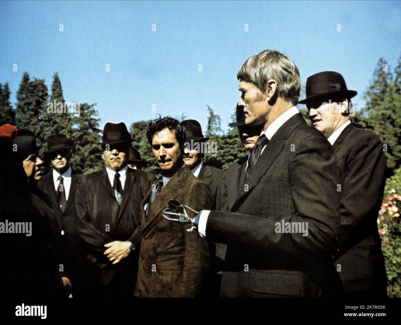 Scene With Chuck Connors Film: Call Harry Crown; 99 And 44/100% Dead ...