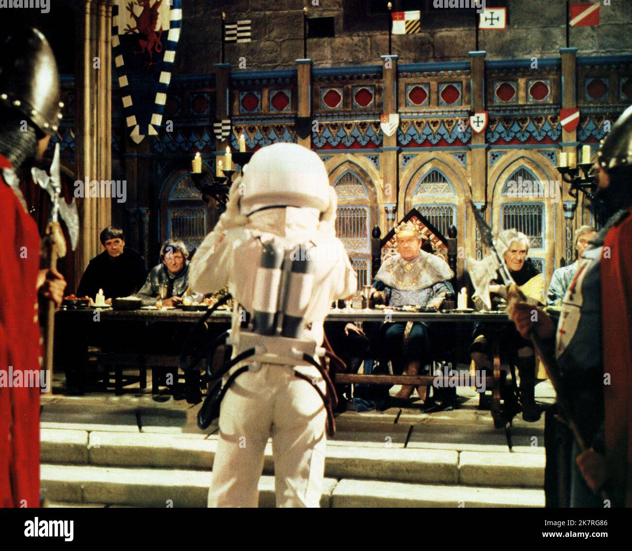 Dennis Dugan, Kenneth More & John Le Mesurier Film: Unidentified Flying ...