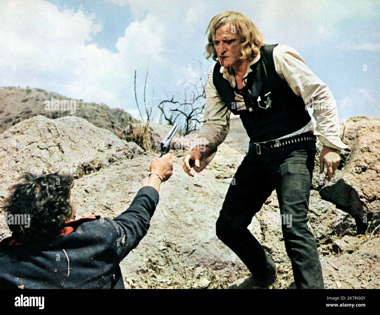 Scene With Richard Harris Film The Deadly Trackers (1973) Characters ...