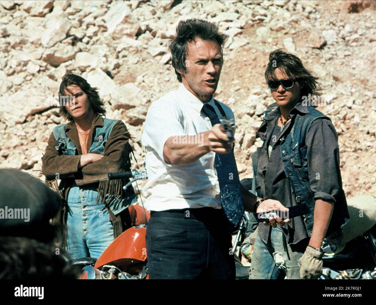 Clint Eastwood Film The Gauntlet (USA 1977) Characters: WITH Ben Shockley Director: Clint ...