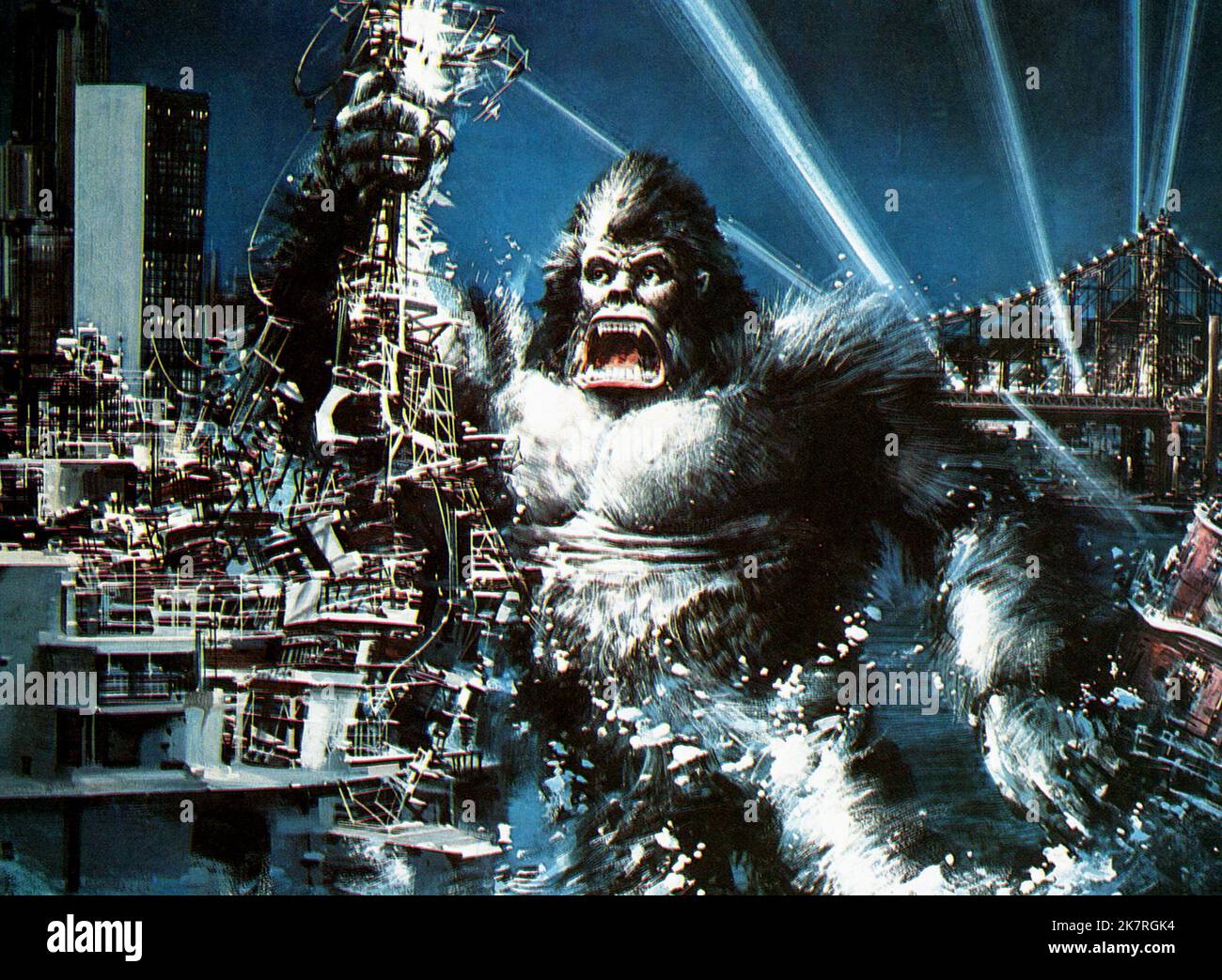 King kong 1976 de laurentiis hi-res stock photography and images - Alamy