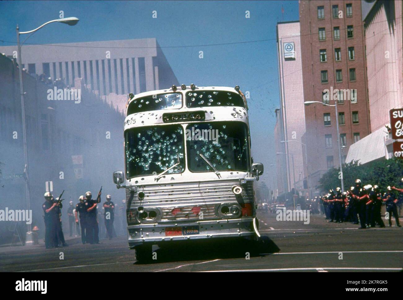 Bullet Ridden Bus Film The Gauntlet (USA 1977) Director: Clint Eastwood ...