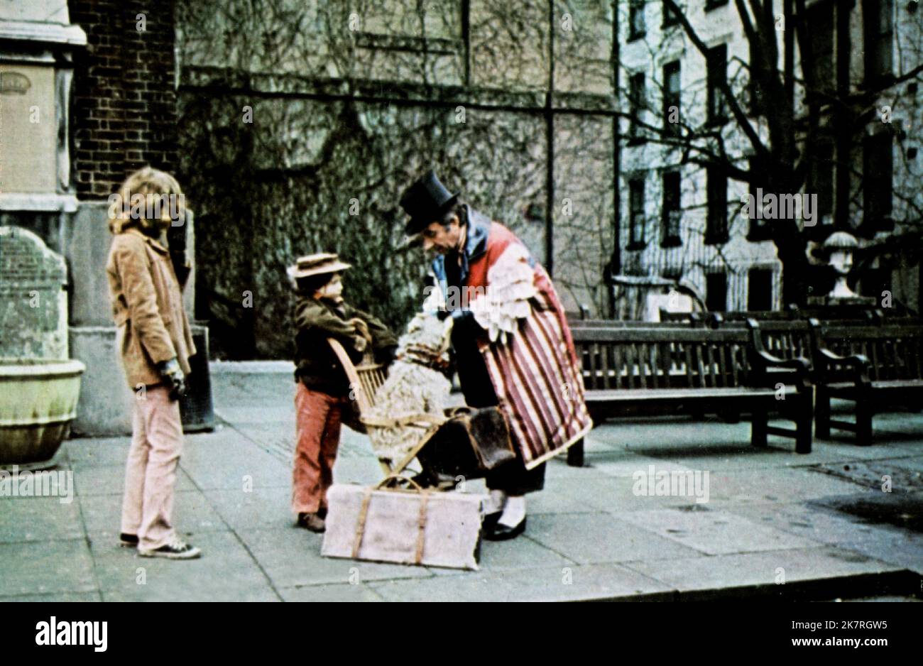 Donna Mullane, John Chaffey & Peter Sellers Film The Optimists (1973 ...