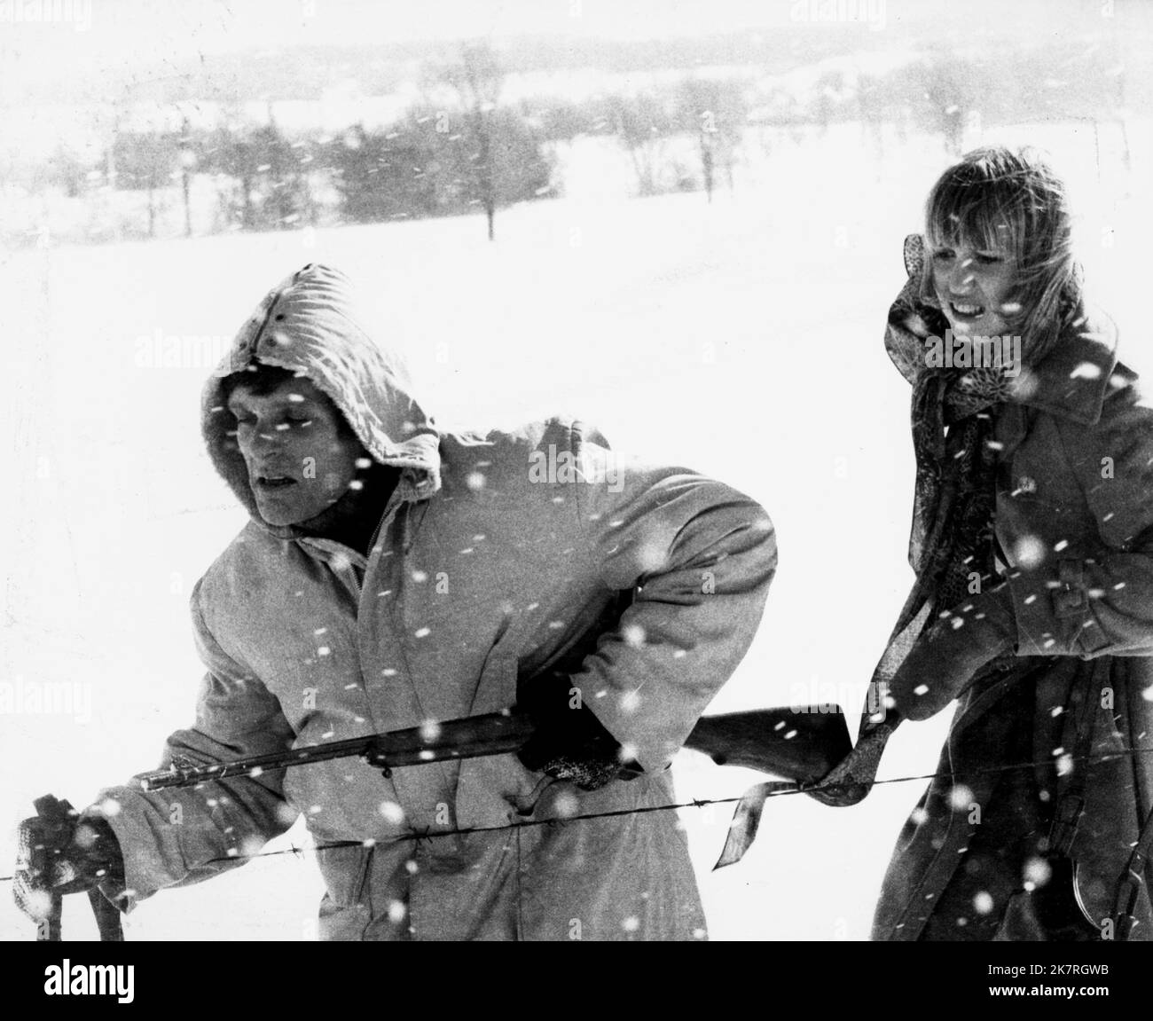 Keir Dullea & Susan Penhaligon Film Leopard In The Snow (UK/CAN 1978 ...