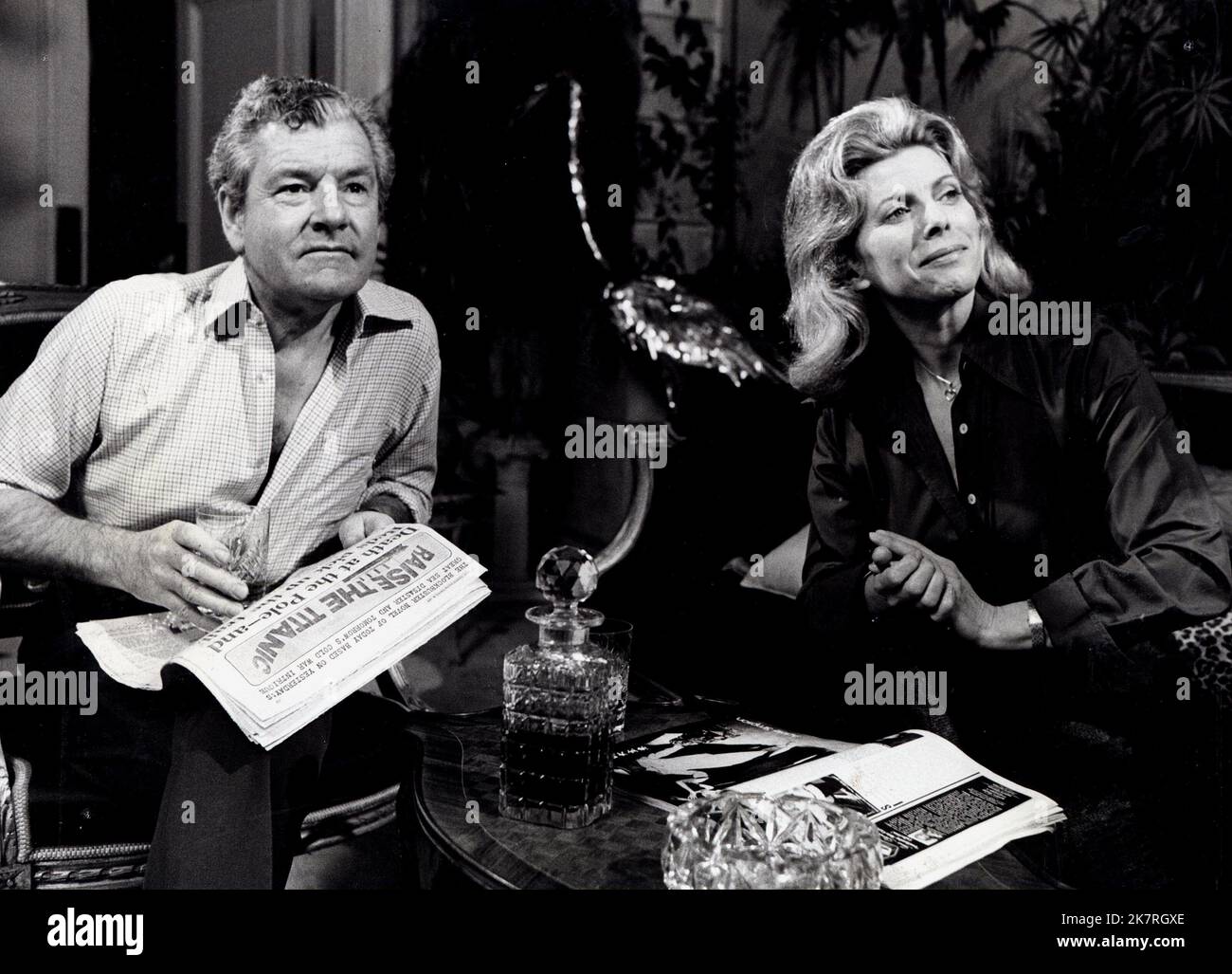 Kenneth More & Billie Whitelaw Film Leopard In The Snow (UK/CAN 1978 ...