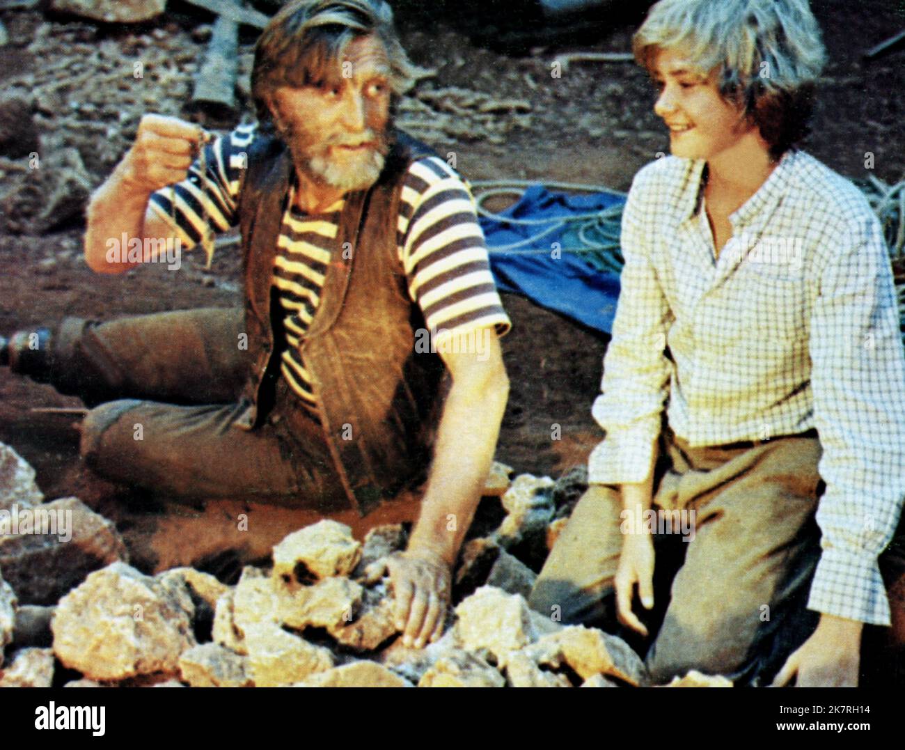 Kirk Douglas & Mark Lester Film: Scalawag (1972) Characters: Peg ...