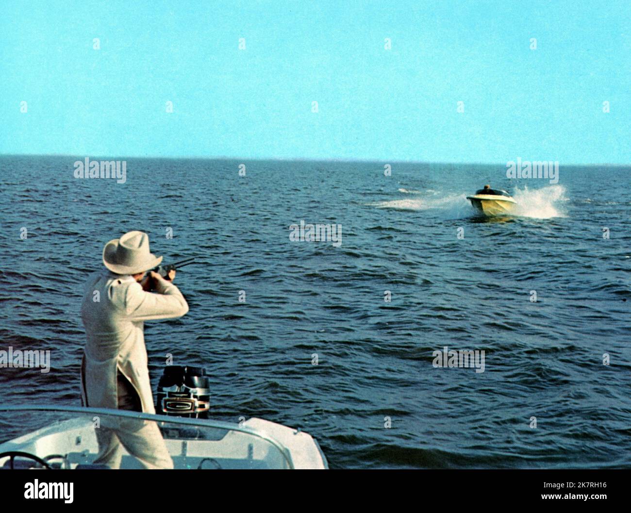 Vladek Sheybal, Sven-Bertil Taube & Boat Chase Scene Film: Puppet On A ...