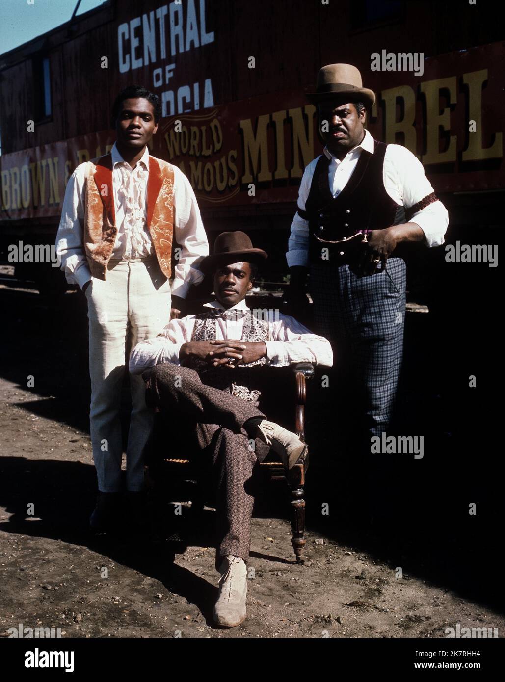 Stanley Clay, Glynn Turman & Ted Ross Film Minstrel Man (1979) Characters: ,Harry Brown Jr ...
