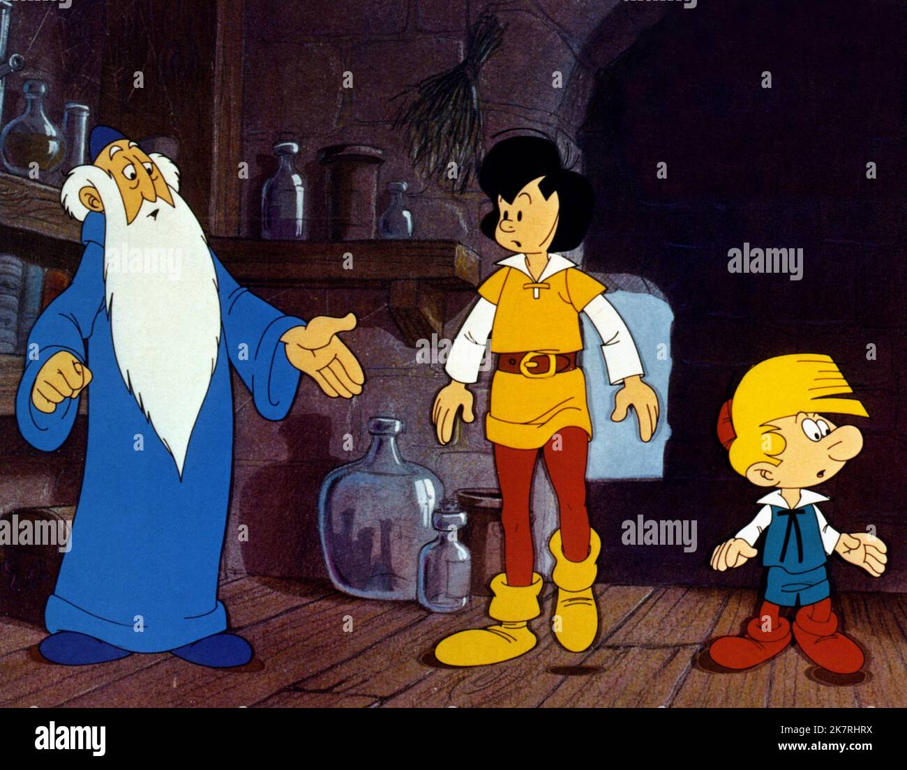 Homnibus, Johan & Peewit Film The Smurfs And The Magic Flute (BEL/FR ...