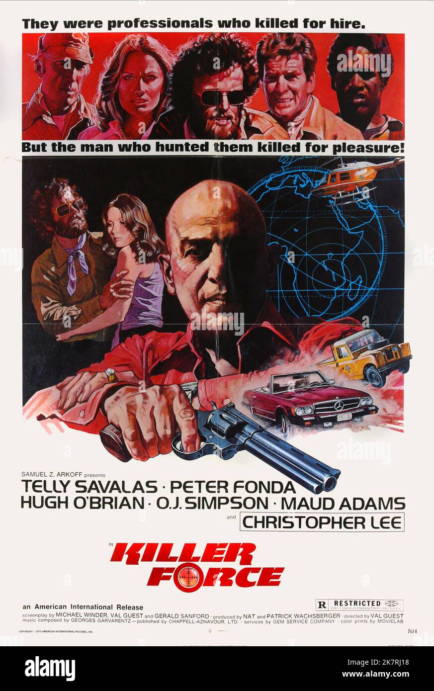 Film Poster Film Killer Force (1975) Director: Val Guest 14 January ...