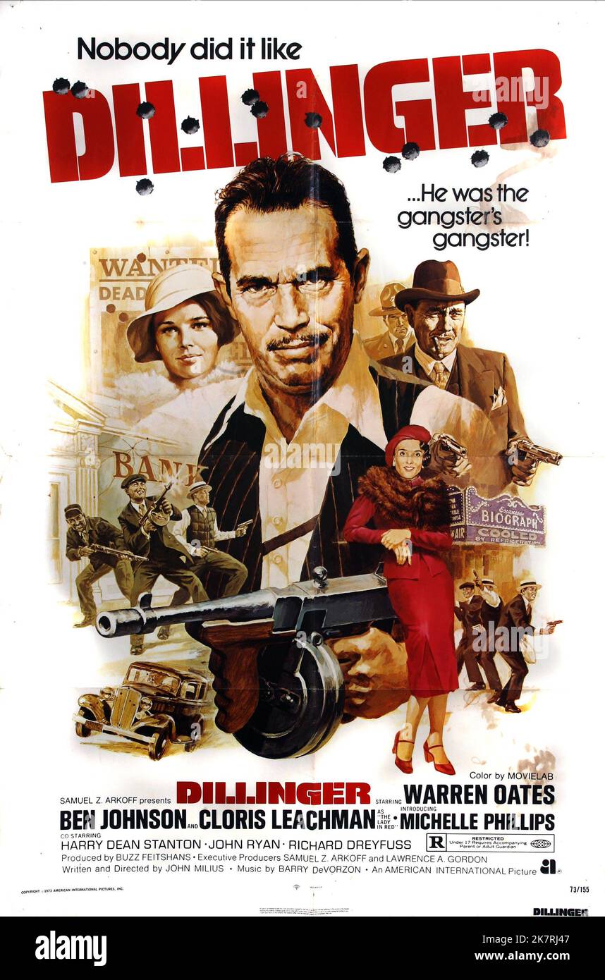 Film Poster Film Dillinger (1977) Director: John Milius 20 July 1973 ...
