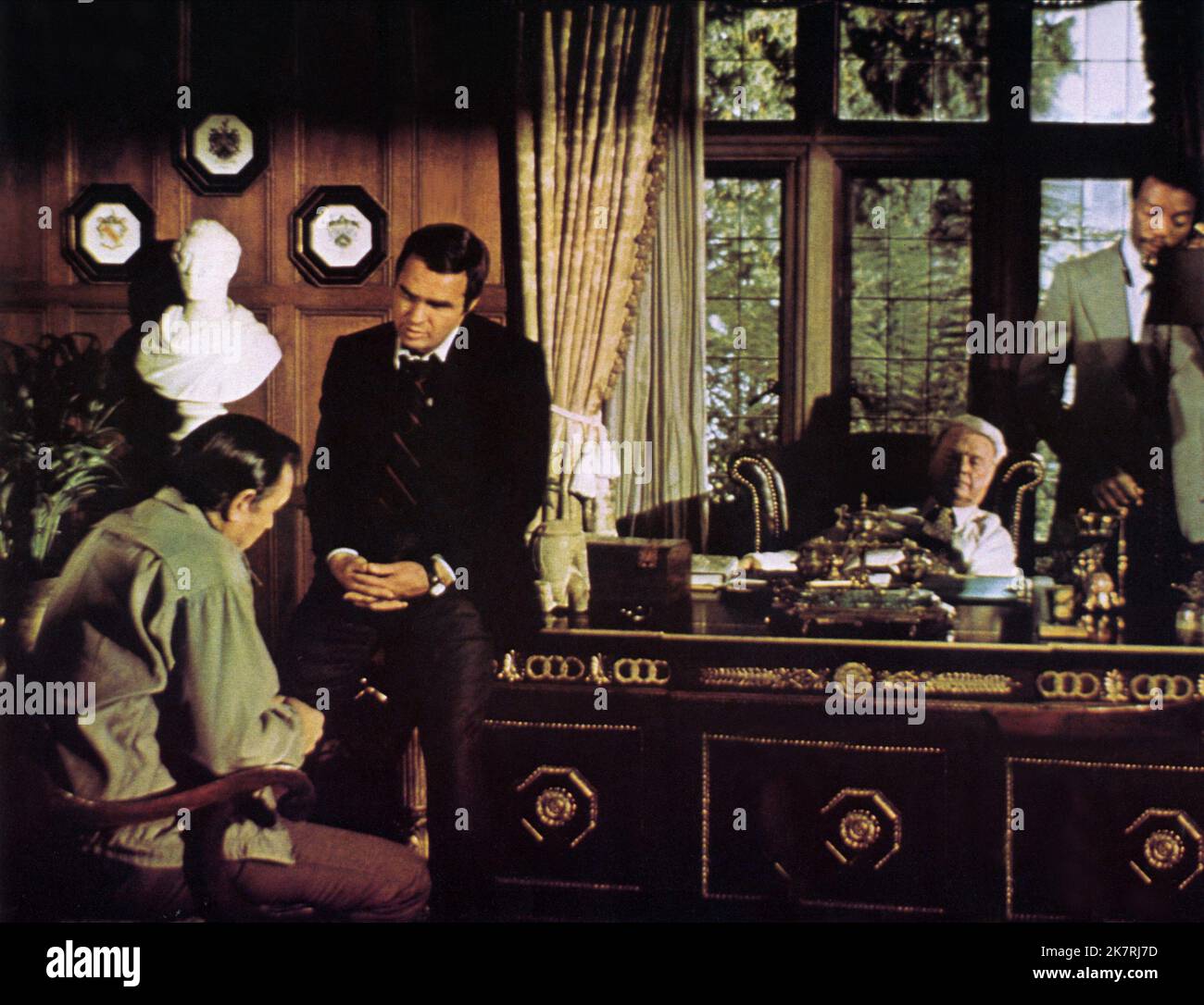 Ben Johnson, Burt Reynolds, Eddie Albert & Paul Winfield Film: Hustle ...