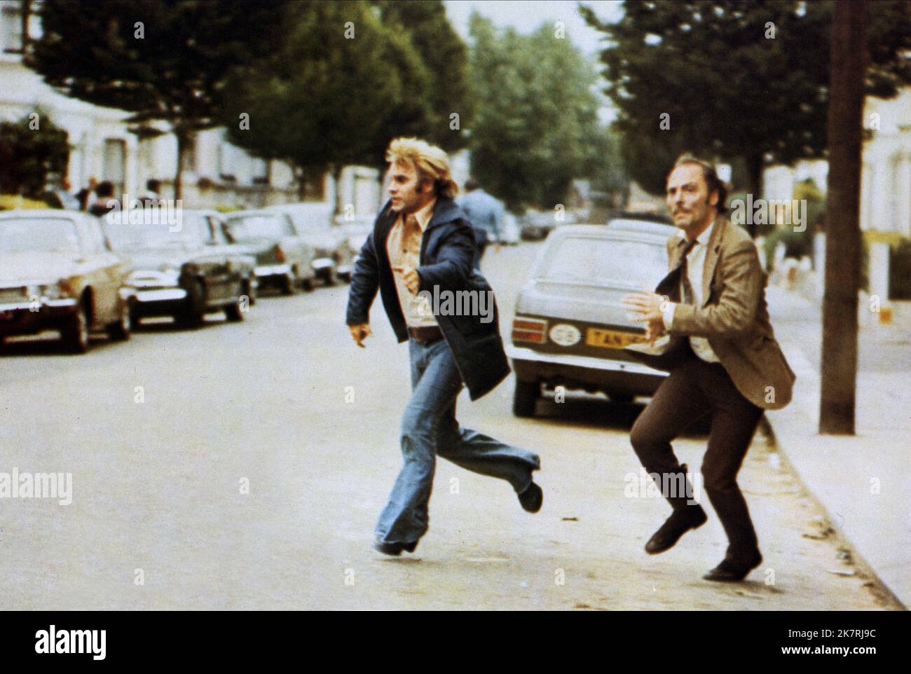 Freddie Starr & Stacy Keach Film The Squeeze (1977) Characters: Teddy ...